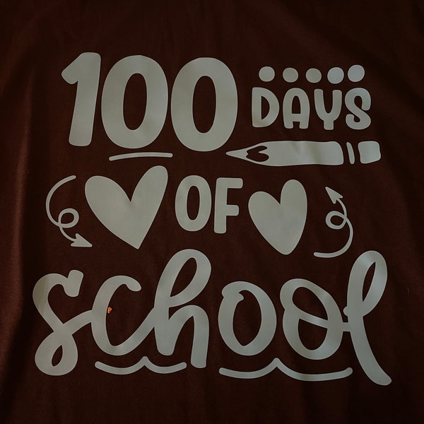 100 Days of School SVG, Teacher Svg, Back to School Svg, School Shirt ...