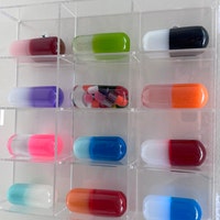 Pop-art 6 Inch Resin Pill Custom Pill Pharmacy Handmade Art Pill ...