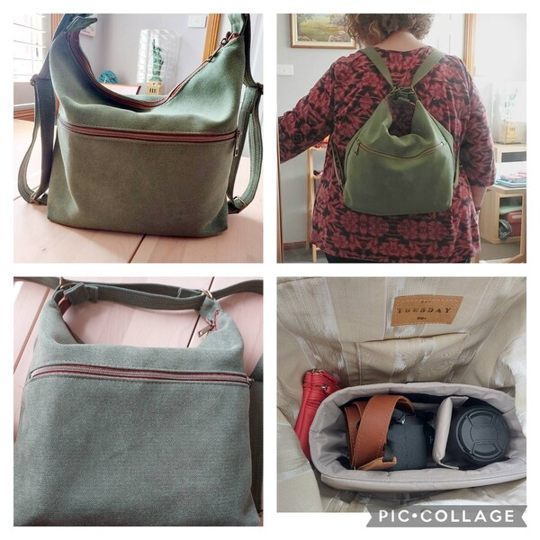 Vegan Leather Kale Green Flap Messenger Satchel Cross Body Crossbody ...