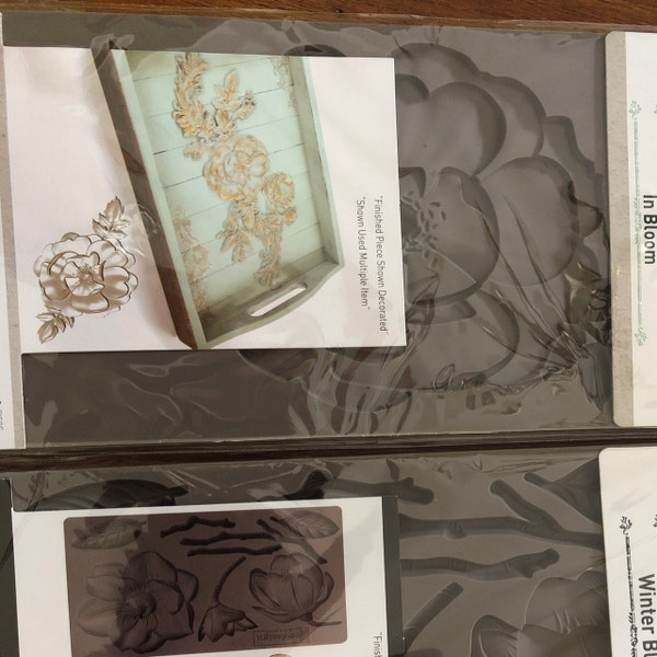 Prima Mould Redesign winter Blooms Vintage Art Decor Silicon Mold Food ...