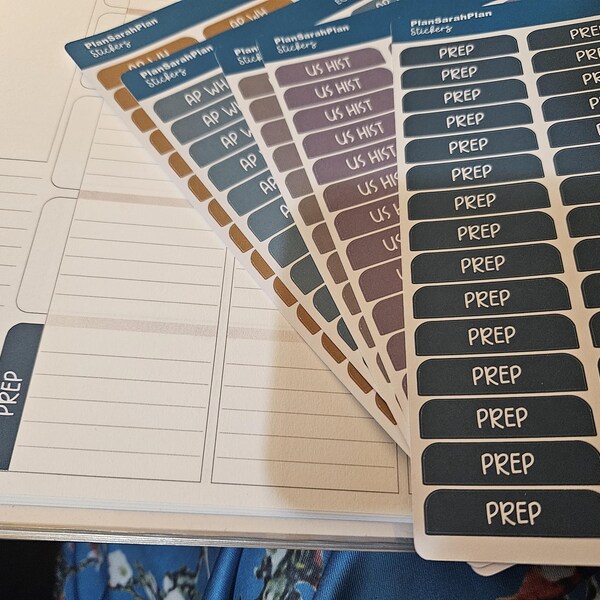 Colibri Any Month PREPPY PLANNER for Month View | Standard Size Colibri ...