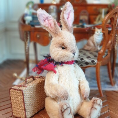 Teddy Bunny Sewing Tutorial Stuffed Animal Sewing Tutorial Teddy Sewing ...