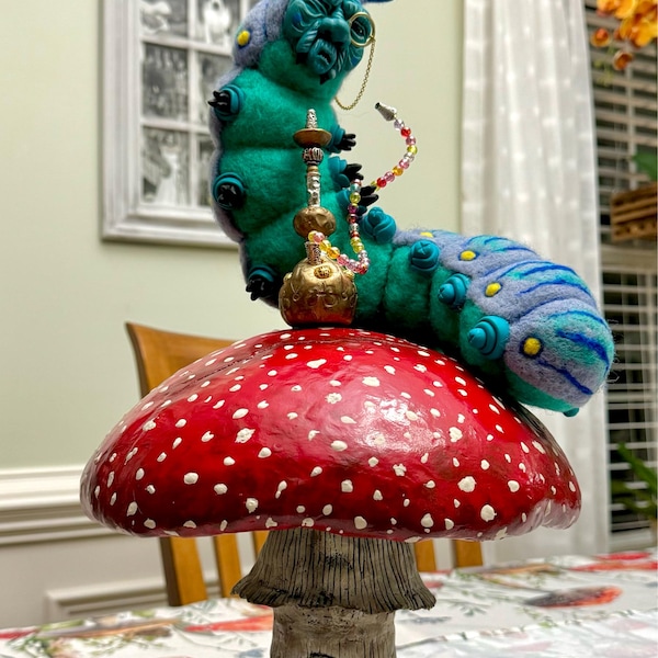 Caterpillar - Absolem- Alice in Wonderland-ooak - Tim Burton - Lewis ...