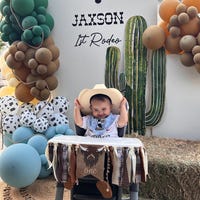 NAME 1st RODEO Back Number-personalizedcowboy-1st Birthday/rodeo Banner ...