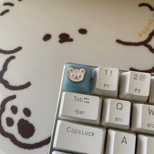 Pastel Pink Kawaii Cake Cupcake Candy Sweets Resin Keycaps - Etsy