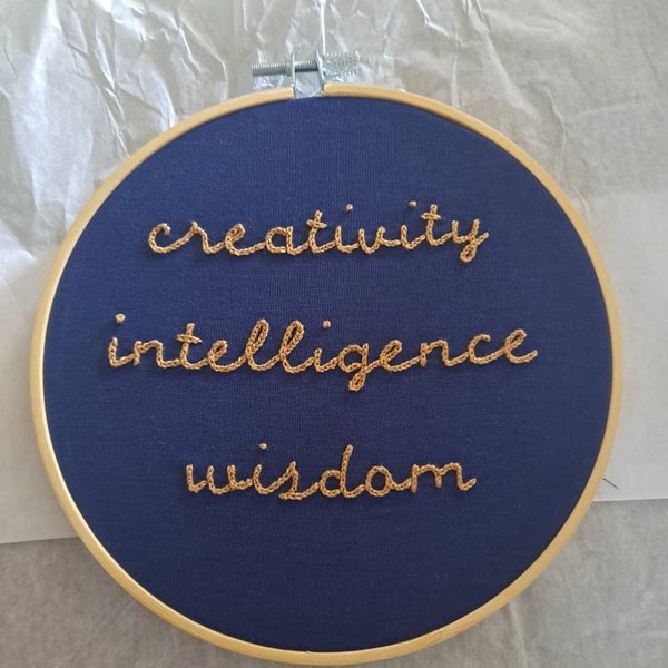 Lopes up Megaphone Finished Embroidery - Grand Canyon University GCU - Etsy