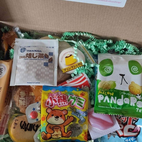 Taste of Japan Mystery Snack Box Dagashi | Japanese Sweets & Snacks ...