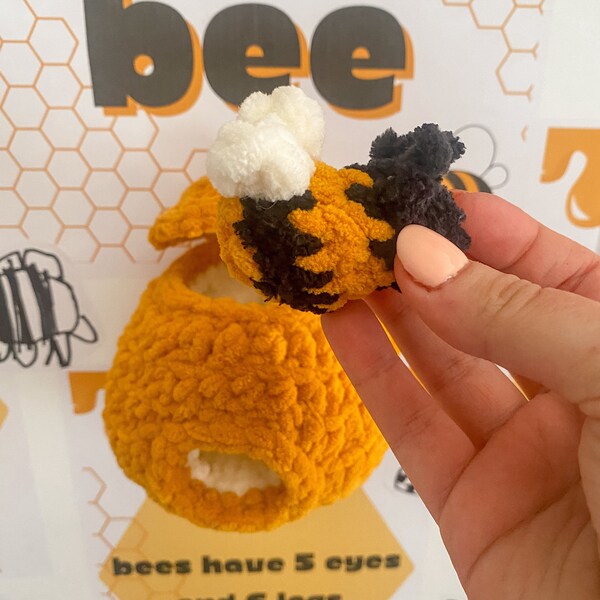 Happy Hive | Interactive Crochet Toy — CROCHET PATTERN ONLY, Crochet ...