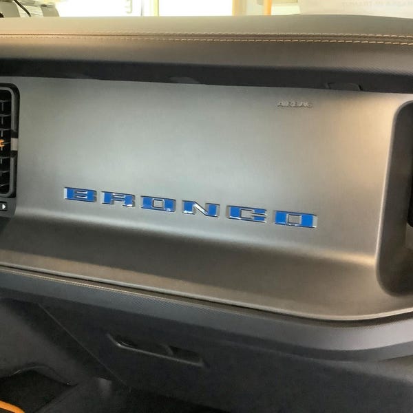 Bronco Door Scratch Protector Decal for 2021, 2022, 2023 & 2024 Ford ...
