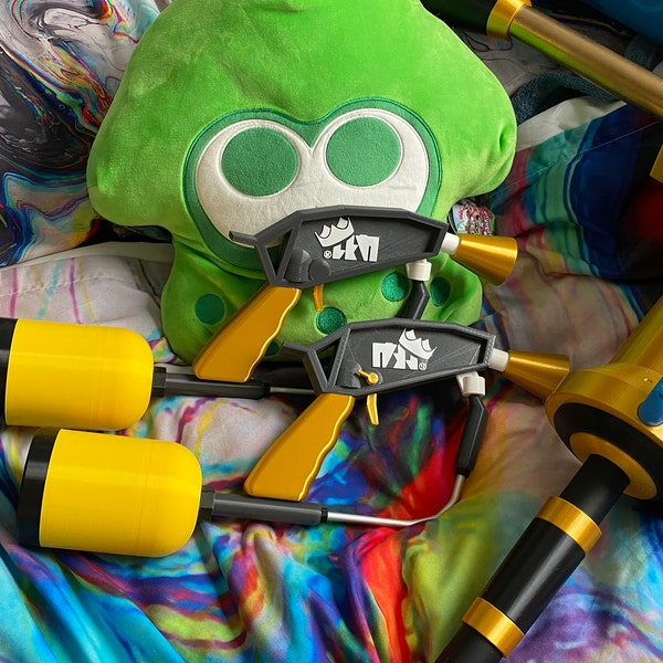 Splat Dualies Di Splatoon 2 - Stampato in 3D - Etsy