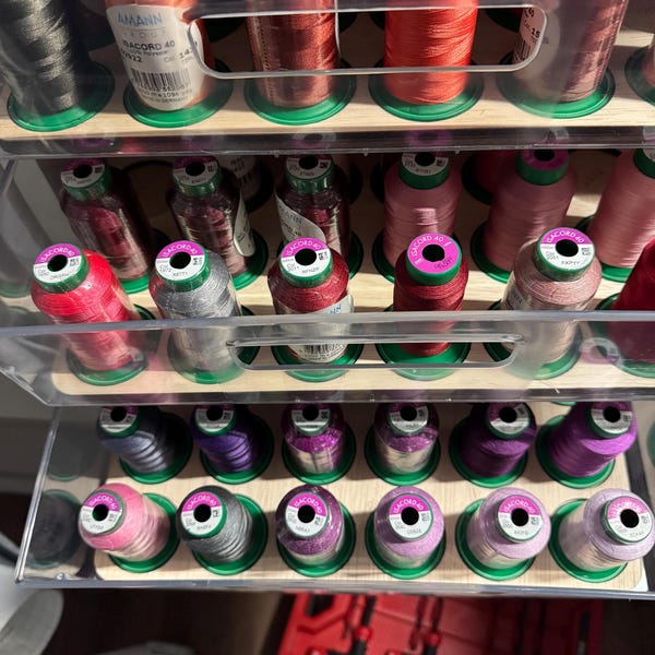 Isacord Spool Stickers | Embroidery Thread | Spool Sticker | Easy-to ...