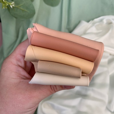 Polymer Clay Color Recipe Golden Sunset Sculpey Souffle & Premo Clay ...