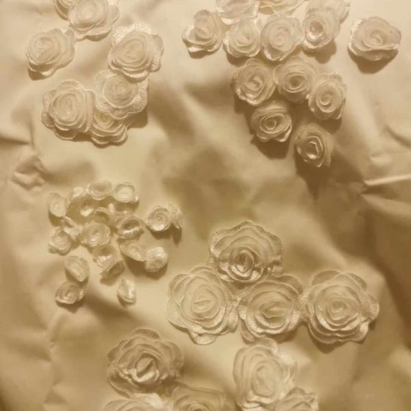 Luxury Gold Blue Floral Emboss Embroidery Jacquard Polyester Fabric for ...