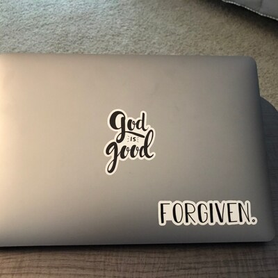 God is Good Sticker Religious Quotes Christian Stickers Faith Stickers ...