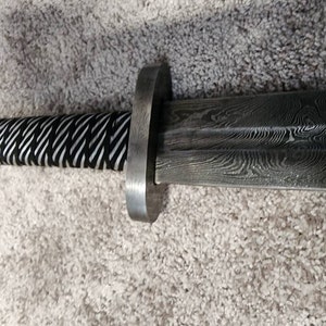 Hand Forged Viking Sword,medieval Sword,bronz & Wood Handle,long Sword ...