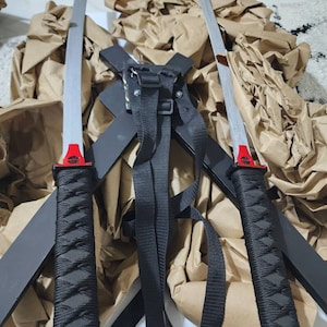 Full Set WOOD Deadpool Inspired Scabbard Set. - Etsy