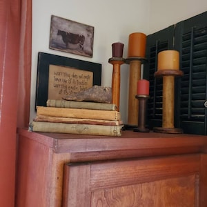 Handmade Large Rustic Easter Rabbit Wooden Sign, Primitive Folk Art ...