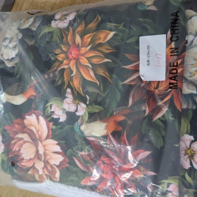 Cherry Blossom Upholstery Fabric by the Yard, Pink Botanical Flower ...