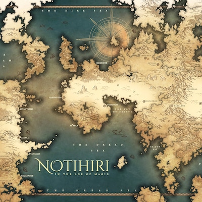 Ancient Rome Map Dark Fantasy Style Roman Empire Map, Ancient Rome ...