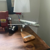 Boeing 747-200 National Airlines Hand Carved Mahogany Wood Replica ...