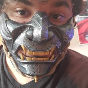 Scorpion mask Sub-Zero from Mortal Kombat 11 Fiery Grandmaster | Etsy