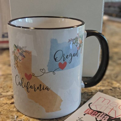 California Oregon Mug / Oregon California Mug / College Student Gift ...