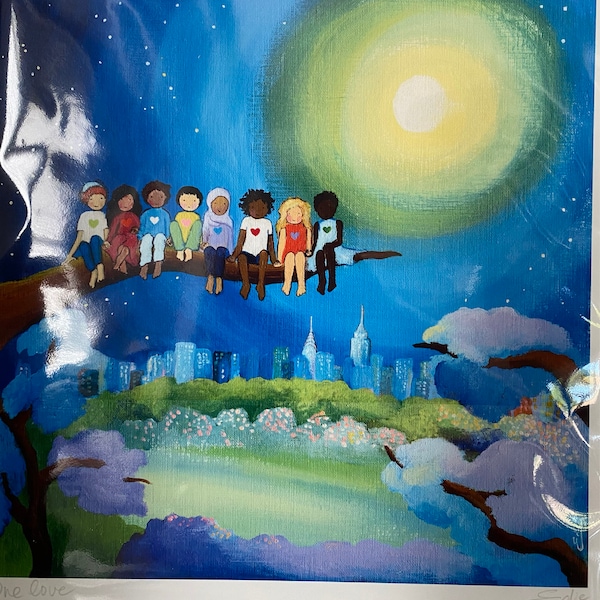 Art Print for Classroom Teachers Art for Diversity Positive Kids Wall ...