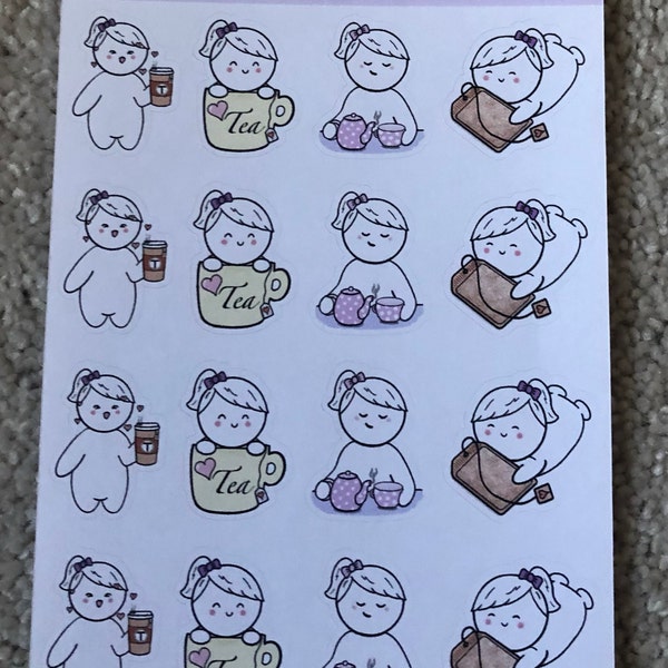 Netflix Planner Stickers, Binge Watch Stickers, Watching TV Stickers ...