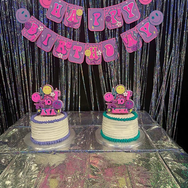 Pixel Party Mine Inspired Creep Craft TNT Birthday Banner - Etsy