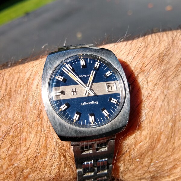 1955 Hamilton CLARK Vintage Watch - 10k Gold Filled, Manual Wind ...