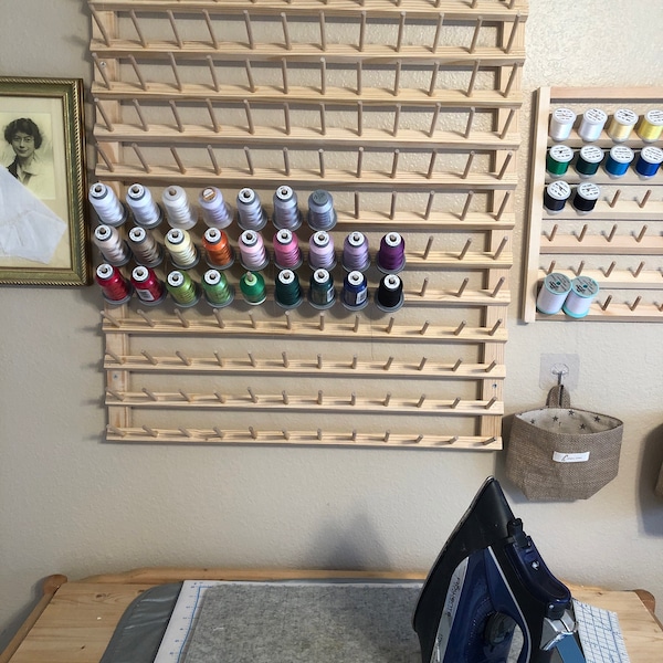 144 Spool Thread Rack-2 Inch Spacing Thread Storage, Thread Organization, Large Spools - Etsy Canada
