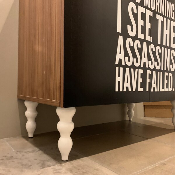 4 Pcs of Sofa Leg - Cabinet Leg - TV Unit Leg - Wooden Design Furniture ...