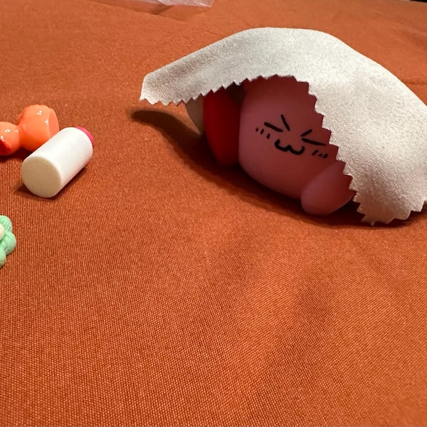 Derpy Kirby Custom Amiibo new Design With Accessory Pack - Etsy