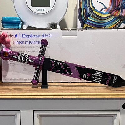 Dnd Character Stat Tracker Sword Extension only - Etsy