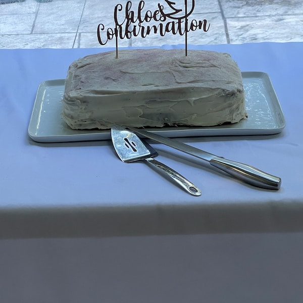 Personalized Confirmation Cake Topper Svg, Confirmation Topper ...