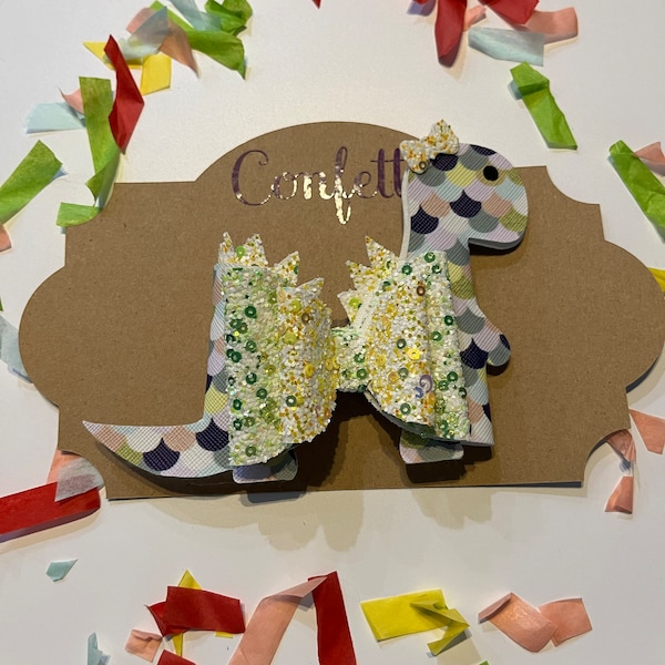 Bow Card SVG, Bow Display Card, Hair Clip Card DXF, Bow Card Template ...