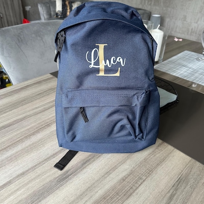 Personalised Bag With Initials, Weekender Holdall Initials, Faux ...