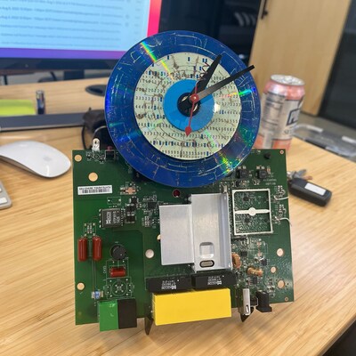 Vintage Punched Computer Punch Card on Mini CD on Circuit - Etsy