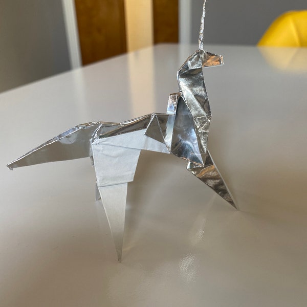 Handmade Origami Blade Runner Unicorn / Paper Unicorn / Eco-friendly ...