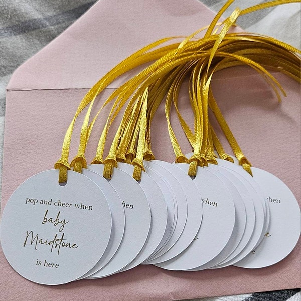 Personalised Set of 8 One Last Disco Gift Tags | Retro Disco | Hen ...