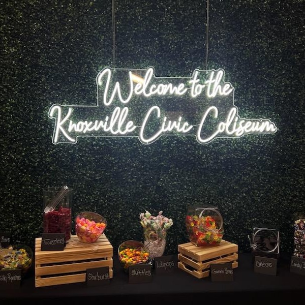 Custom Neon Sign for Room Decor, LED Neon Light Bar Sign, Personalized ...