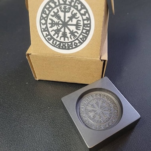 Anglo-saxon WOLF HEADED SERPENT silver Sceat 600S A.D. Graphite Coin ...