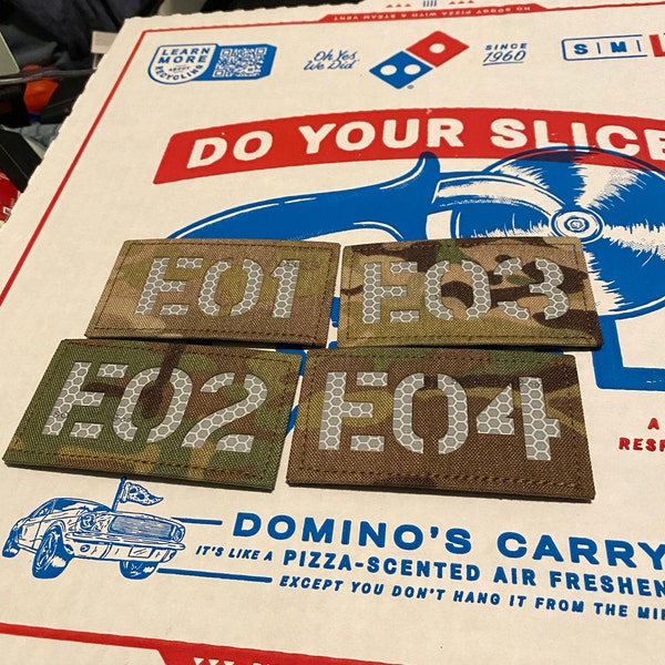 Custom Callsign Velcro® Patch - 3.5''x2'' - 70 Fabrics & 21 Backings ...