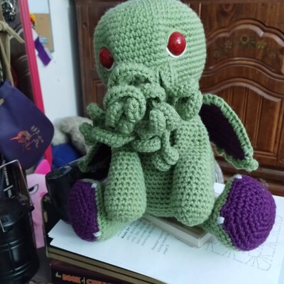 Cthulhu, Cthulhu Crochet Pattern, Crochet Pattern, Amigurumi, Crochet ...