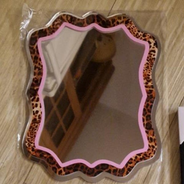 Leopard & Lippy Mirror - 2x Sizes - Etsy