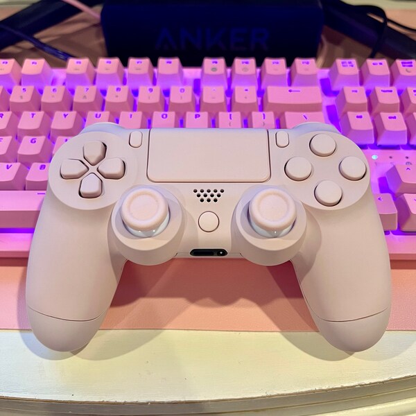 Wow Playstaion/ps4/v2 Custom Midnight Controller Splatter Matte Face ...