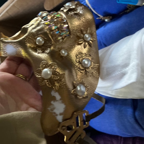 Gold Skull Mask, Skeleton Costume, Burning Man, Festival Accessories ...