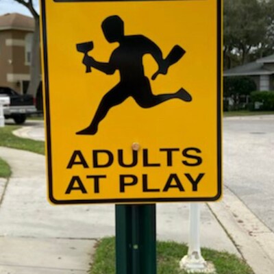 Adults at Play Sign - Etsy