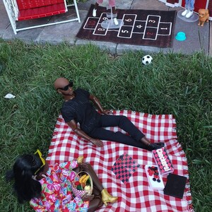 Miniature Checkers Draughts Game for Dolls Barbie Blythe - Etsy