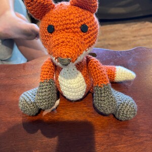 Fox Crochet Pattern PDF Easy Crochet Fox Amigurumi Pattern - Etsy